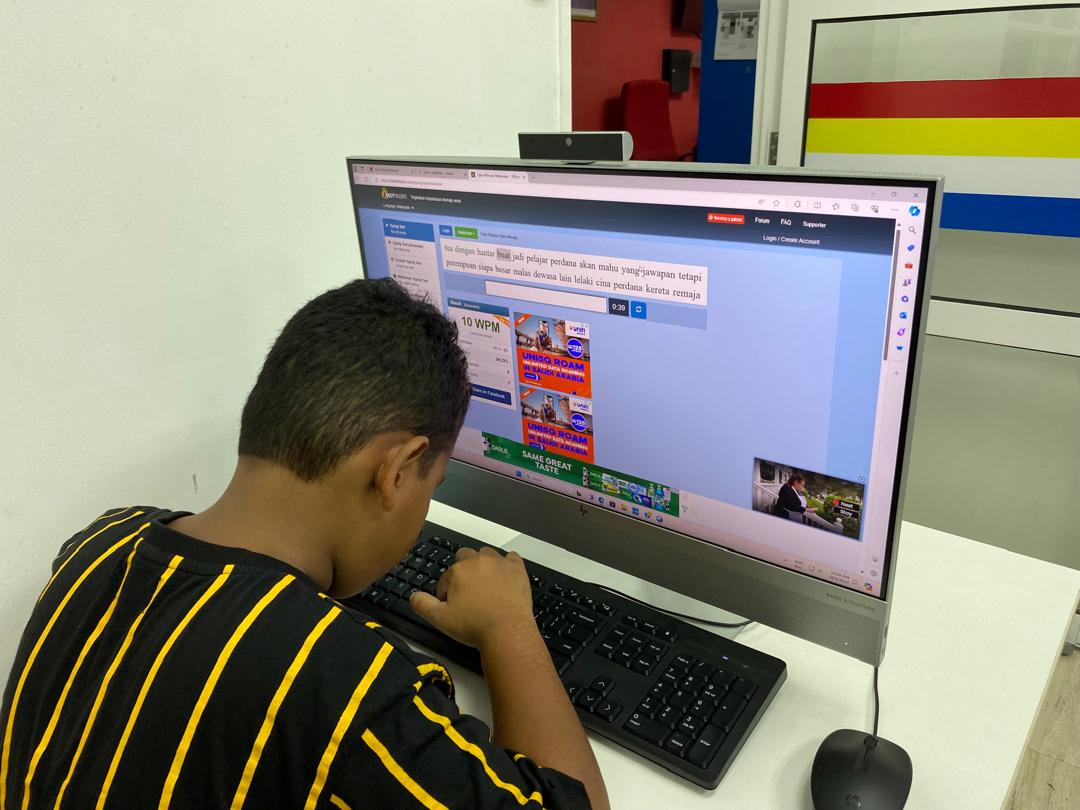 BASIC ICT: TYPING TEST – NADI Tmn Seri Cahaya